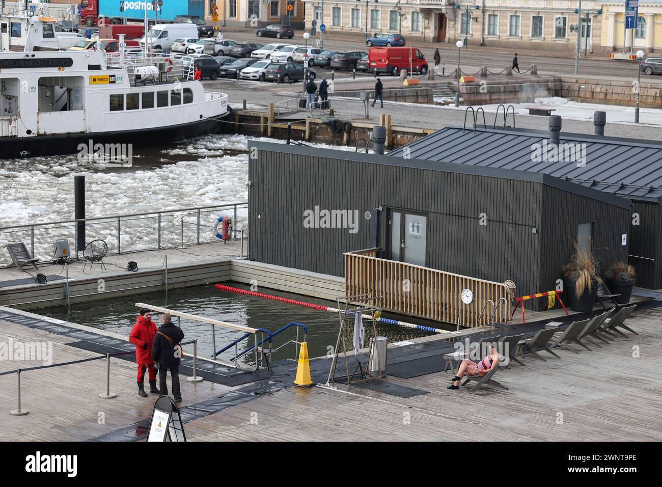 Helsinki, Finland. 03rd Mar, 2024. Helsinki residents spend their ... Helsinki, Finland. 03rd Mar, 2024. Helsinki residents spend their ...