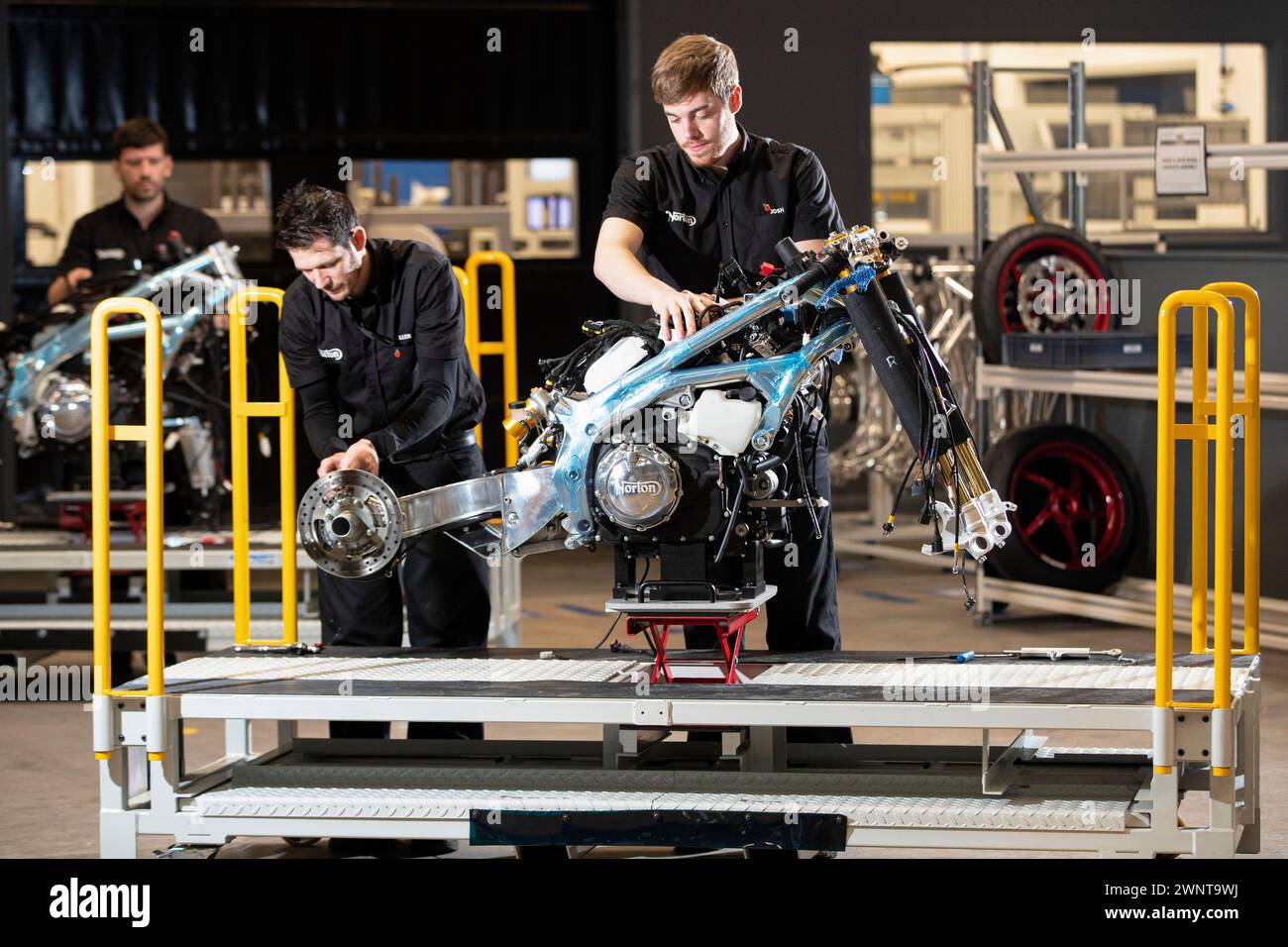 Norton Motorcycles, now owned by TVS Motor Company, opens new factory ...