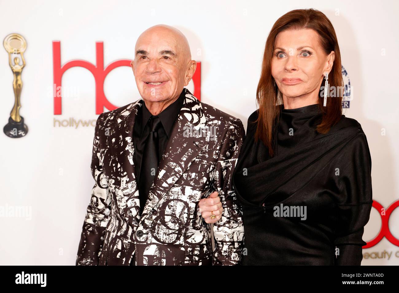 Robert Shapiro mit Ehefrau Linell Shapiro bei der Verleihung der 9 ...