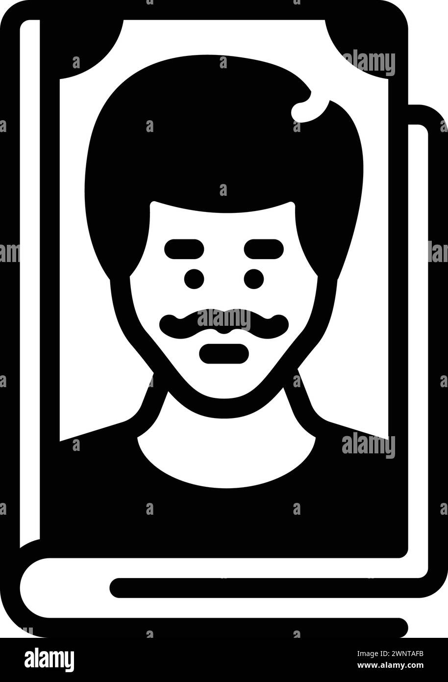 Icon for biography,autobiography Stock Vector Image & Art - Alamy