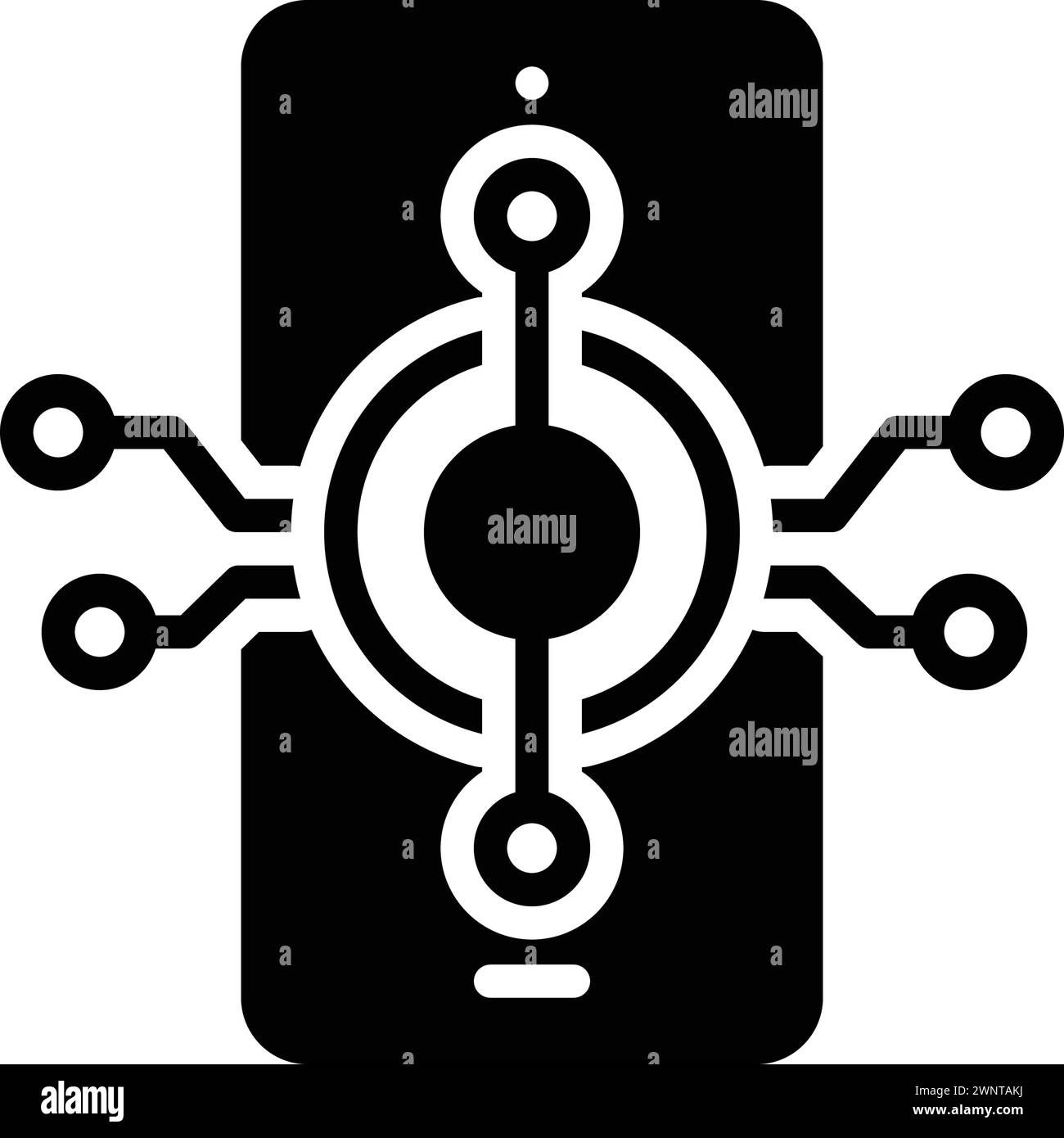 Robotics processing Stock Vector Images - Alamy