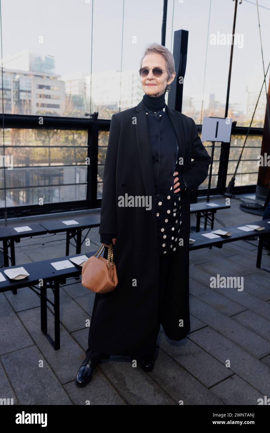 Charlotte Rampling attends the Stella McCartney Fall/Winter 2024-2025 ...