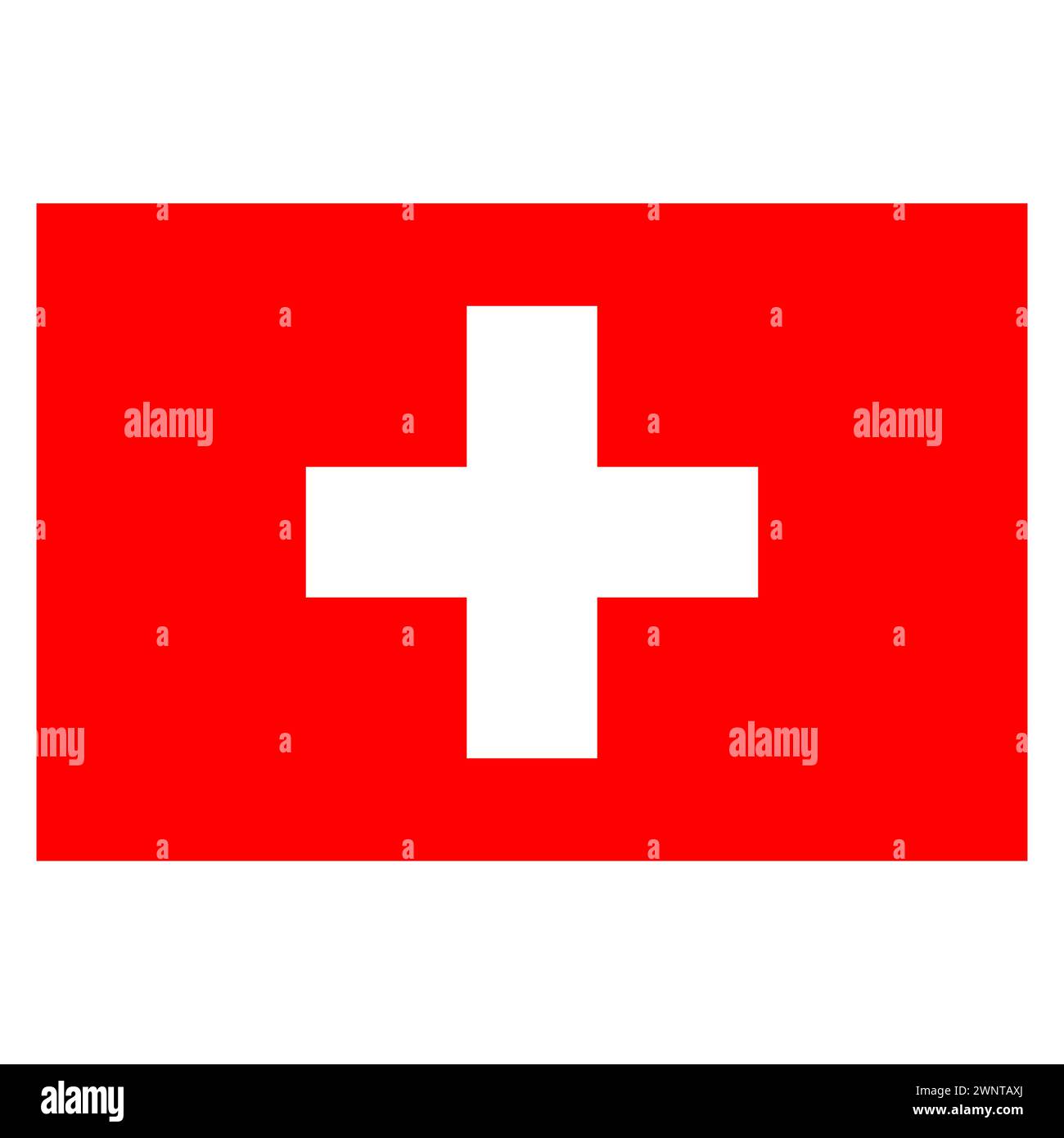 Switzerland flag national logo. Switzerland symbol. Vector illustration ...