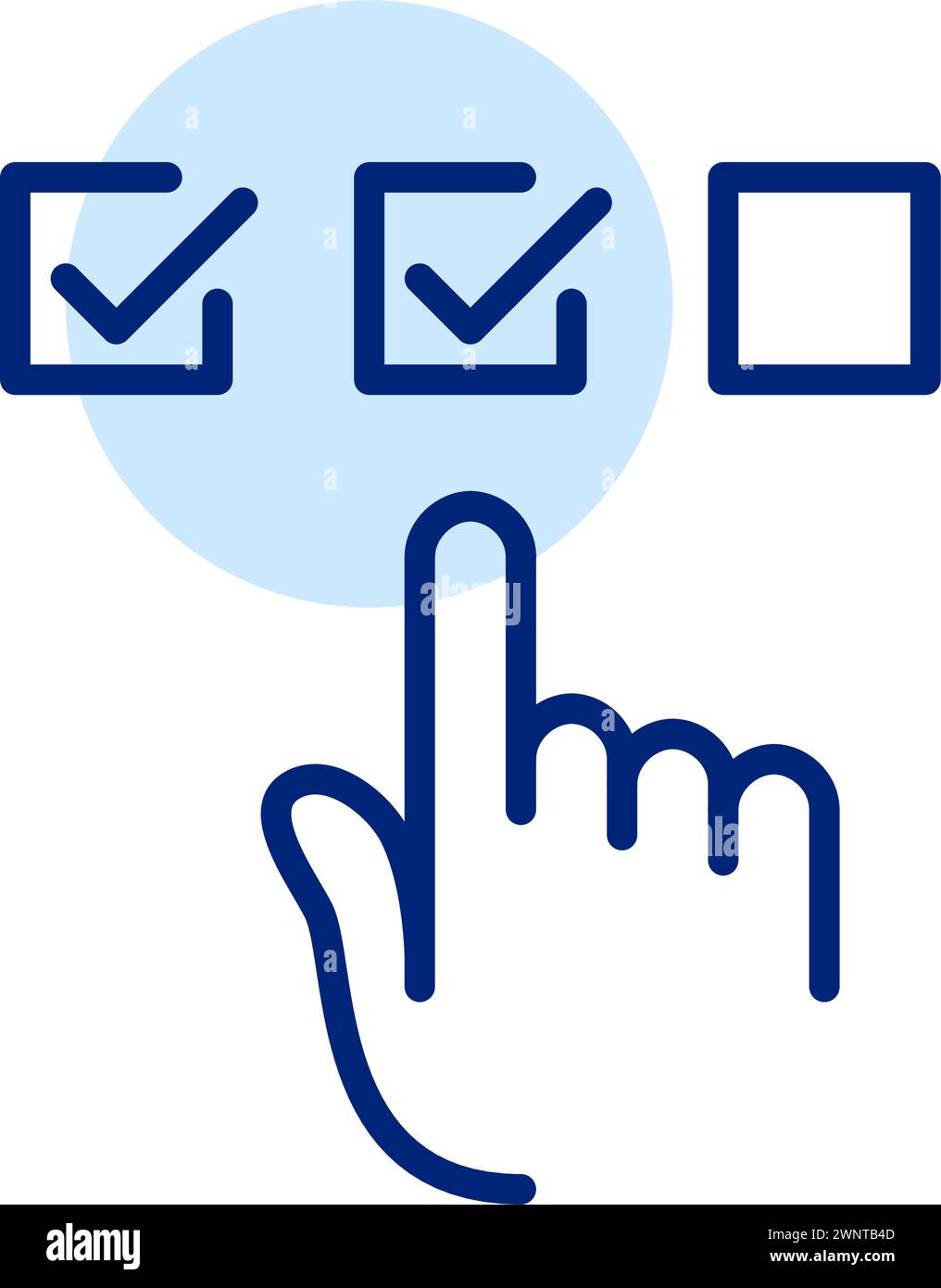 Ticking off to do list hi-res stock photography and images - Alamy