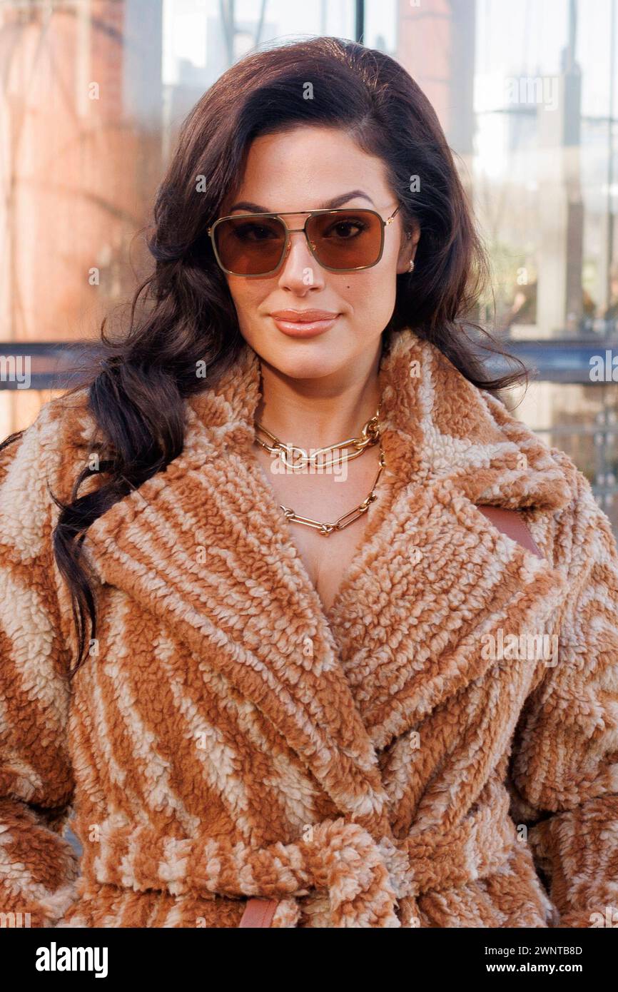 Ashley Graham attends the Stella McCartney Fall/Winter 2024-2025 ready ...