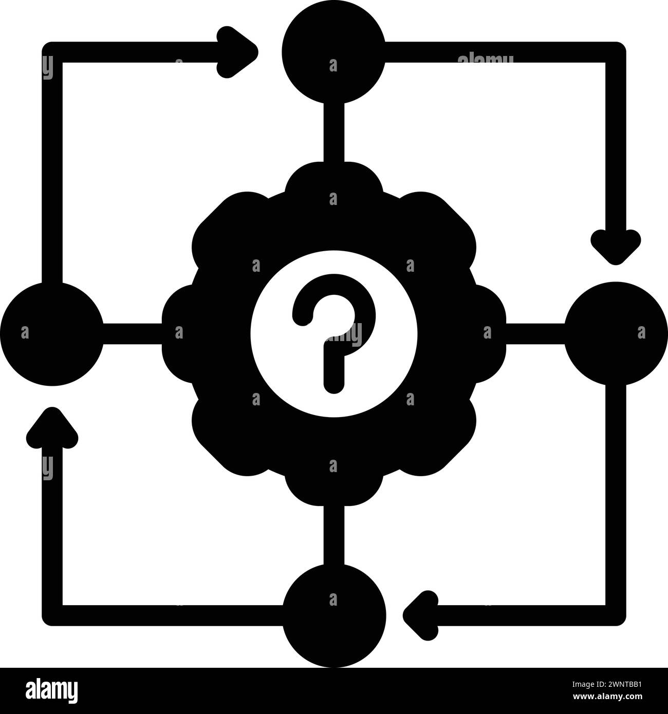 Causes symbol Stock Vector Images - Alamy