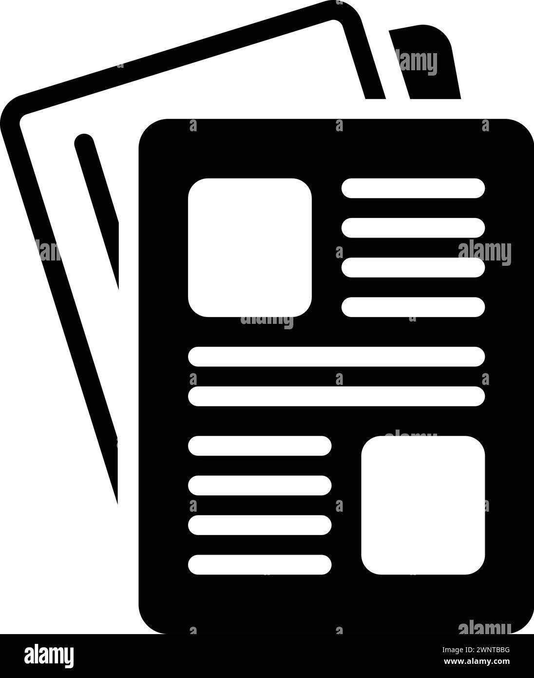 Icon for publication,issue Stock Vector Image & Art - Alamy