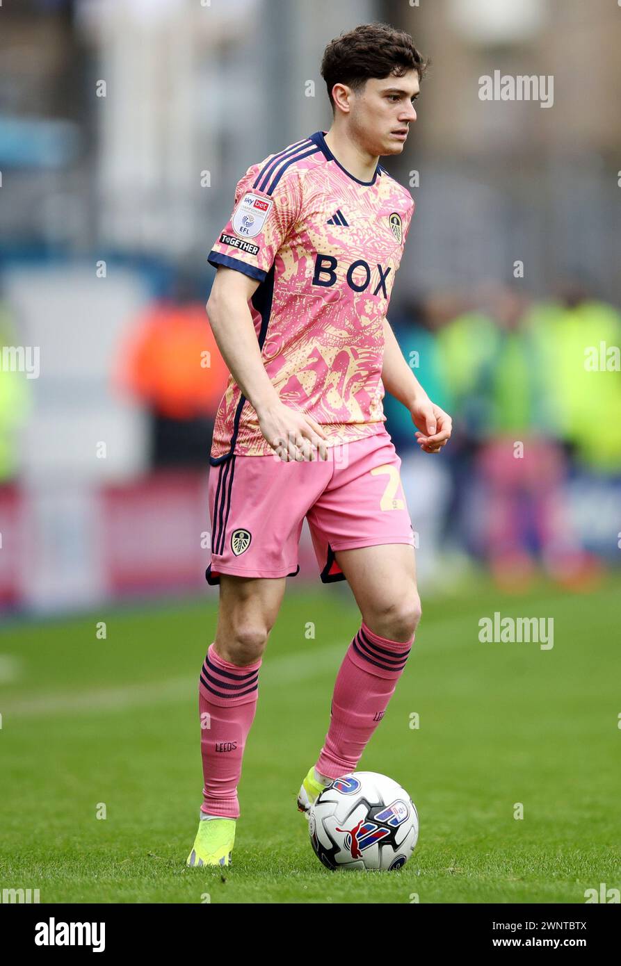 Leeds united's daniel james in action during the sky bet championship ...