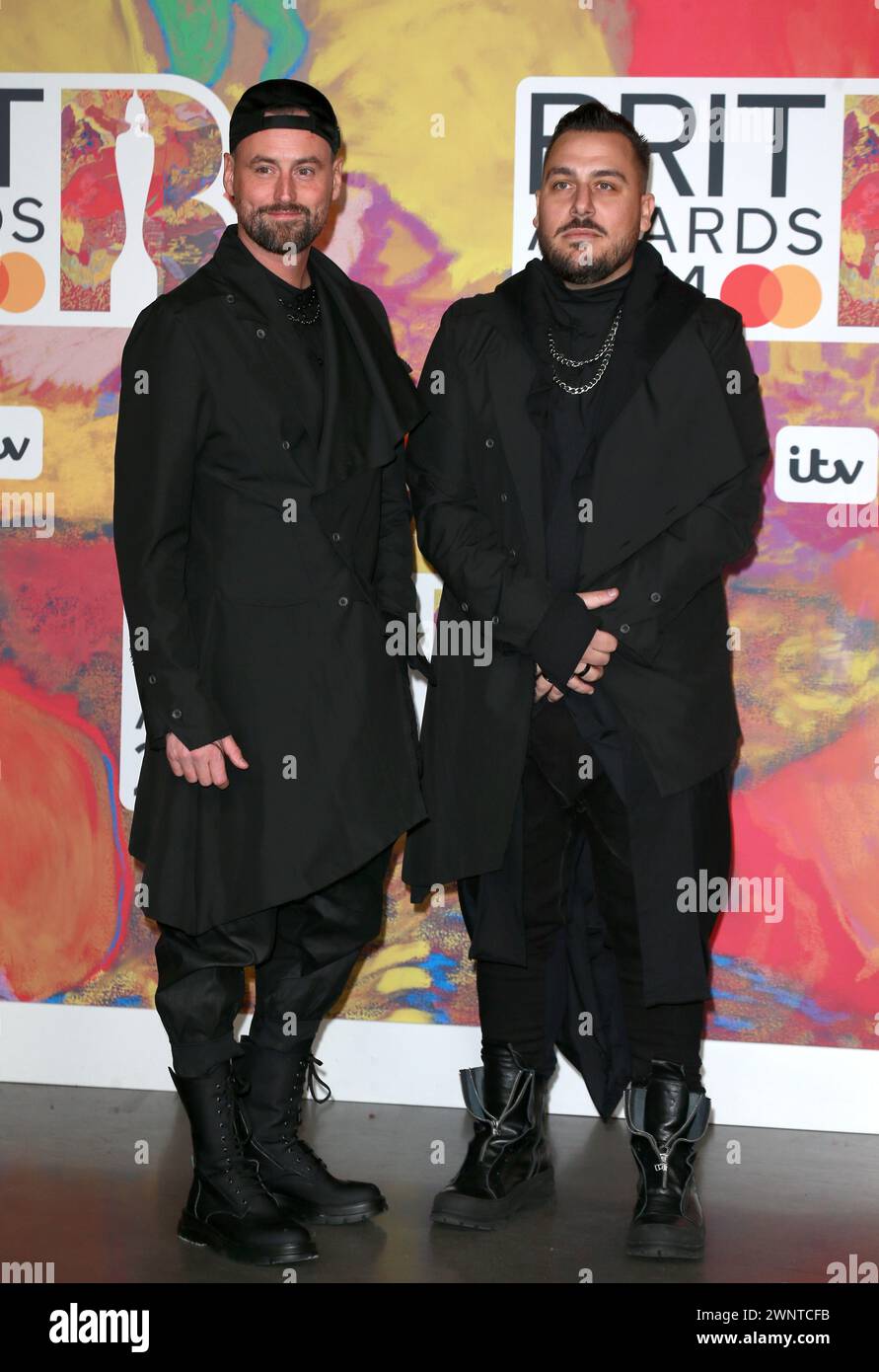 London, UK. 02nd Mar, 2024. Dan Creasy and Nikos Kalogerias of Switch ...