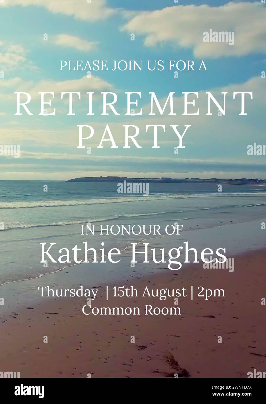 Celebrating a milestone, the serene beach backdrop evokes a sense of ...