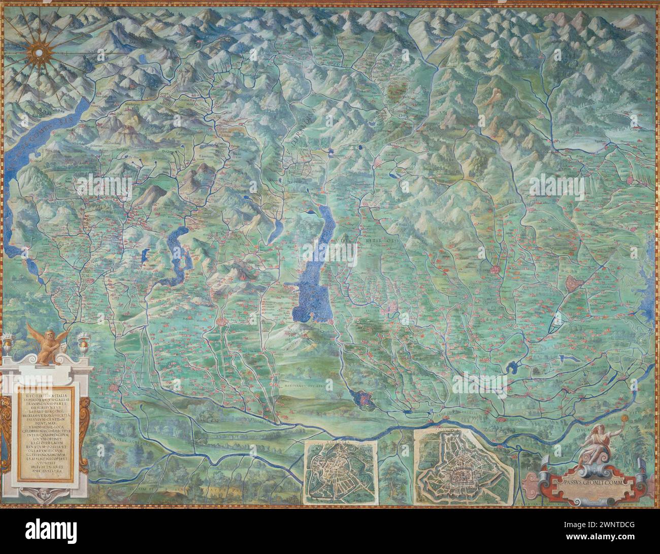 Antique world maps HQ – Map of the Mainland Possessions of Venice 1581 ...