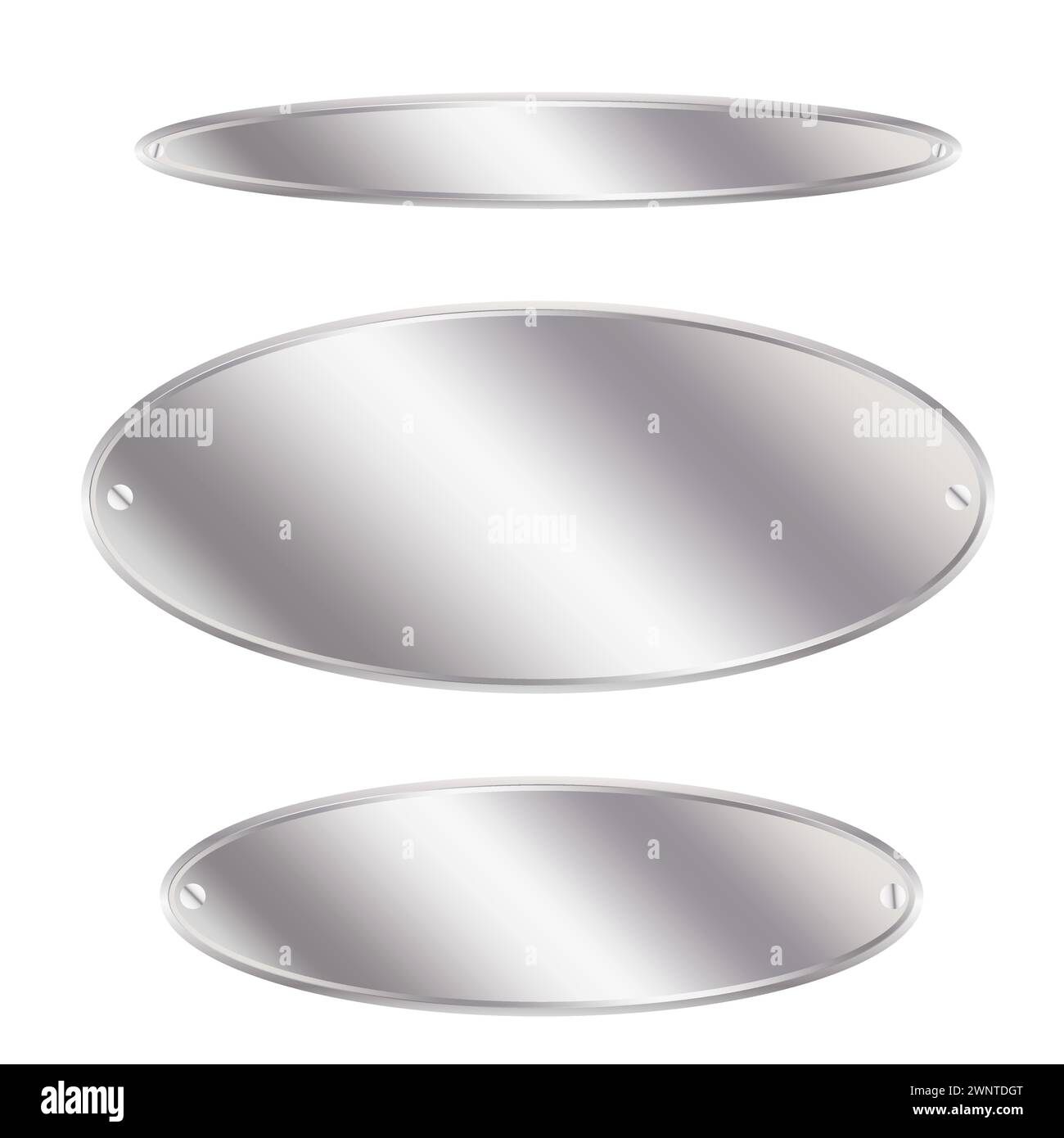 Plates with shapes Stock Vector Images - Alamy