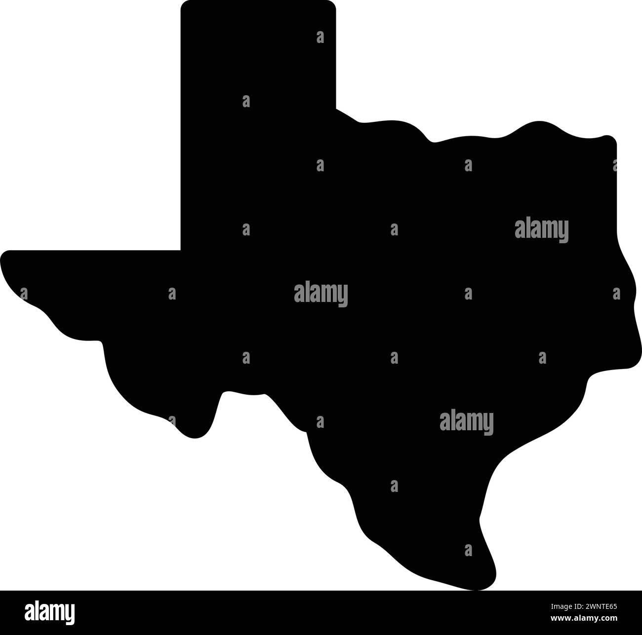 Map texas icon logo hi-res stock photography and images - Alamy