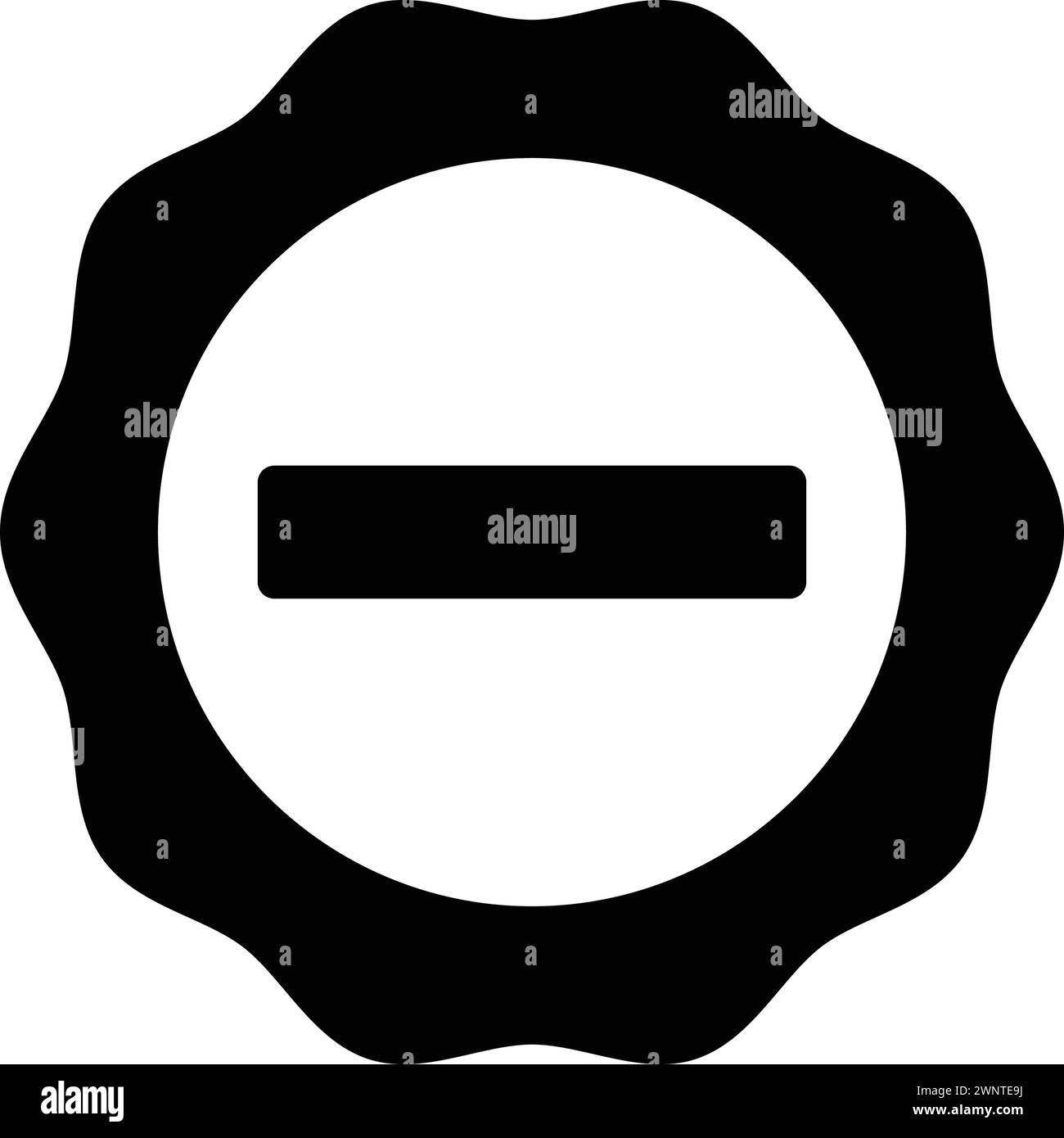 Icon for minus,less Stock Vector Image & Art - Alamy