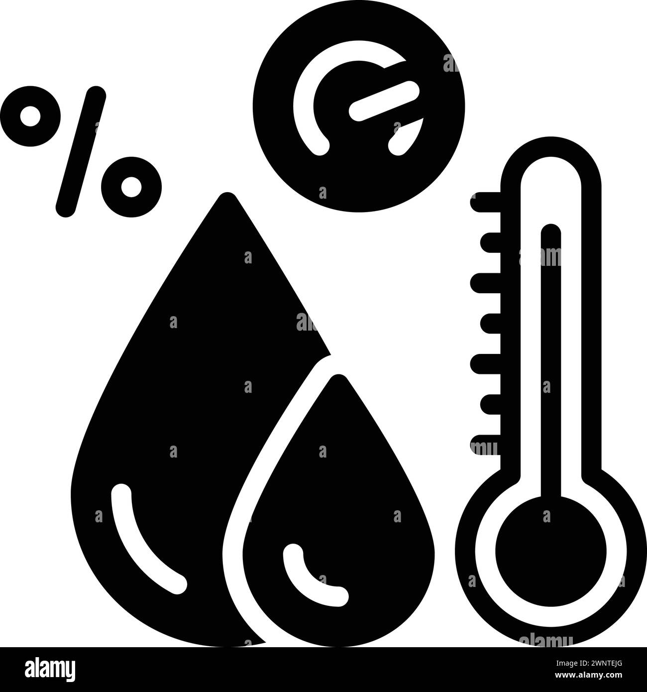 Icon for humidity,moisture Stock Vector Image & Art - Alamy