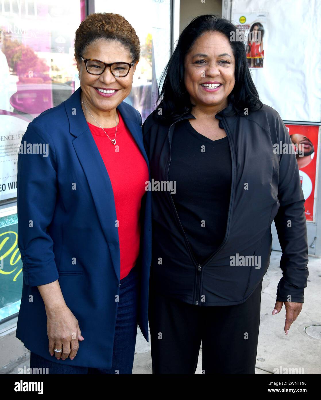 Los Angeles, Ca. 3rd Mar, 2024. Mayor Karen Bass, Heather Hutt at the ...