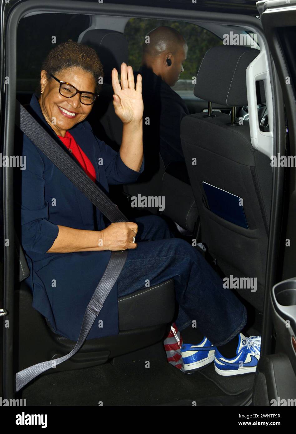Los Angeles, Ca. 3rd Mar, 2024. Mayor Karen Bass at the GOTV Canvassing ...