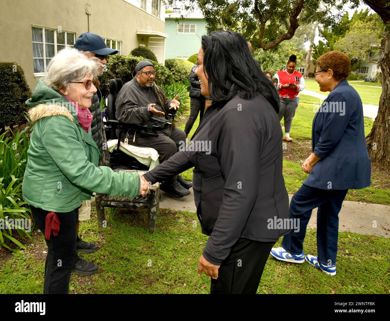 Los Angeles, Ca. 3rd Mar, 2024. Heather Hutt at the GOTV Canvassing for ...