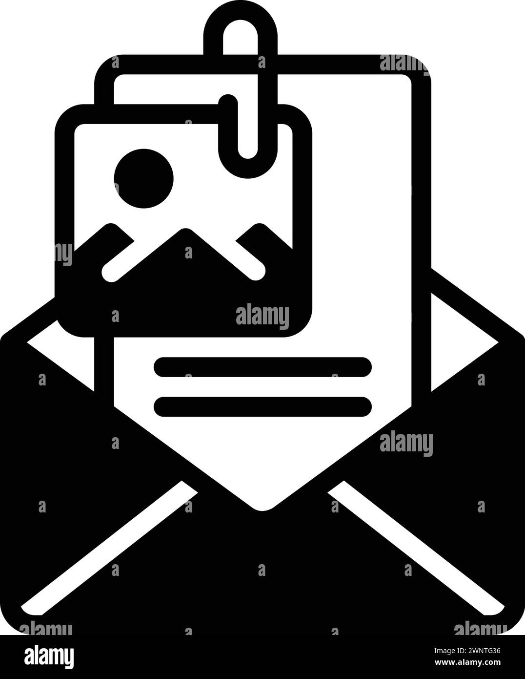 Icon for attached,document Stock Vector Image & Art - Alamy