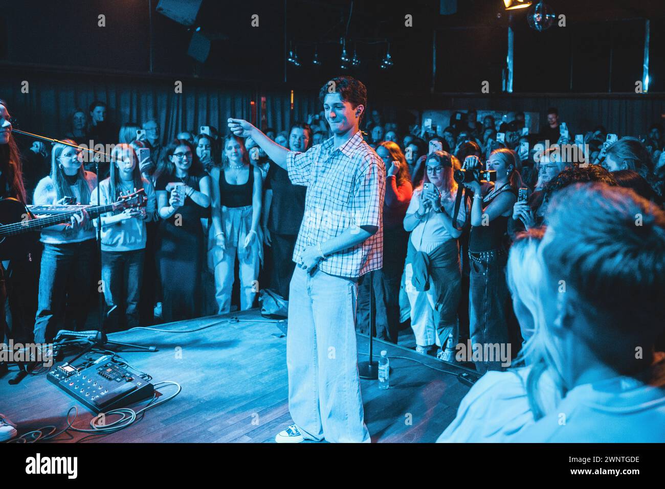 Copenhagen, Denmark. 03rd Mar, 2024. The British singer and songwriter ...