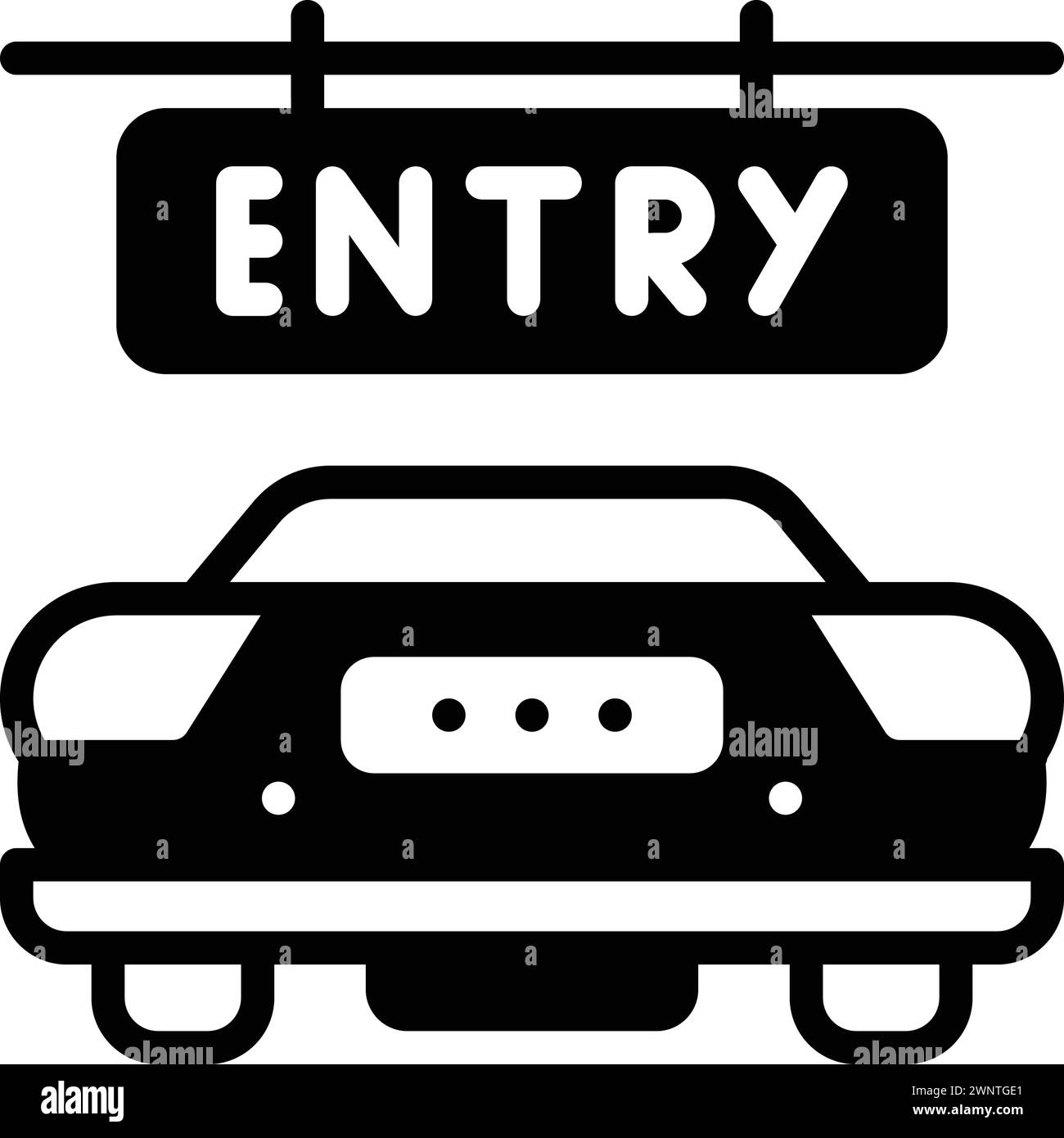 Icon for entries,entrance Stock Vector Image & Art - Alamy