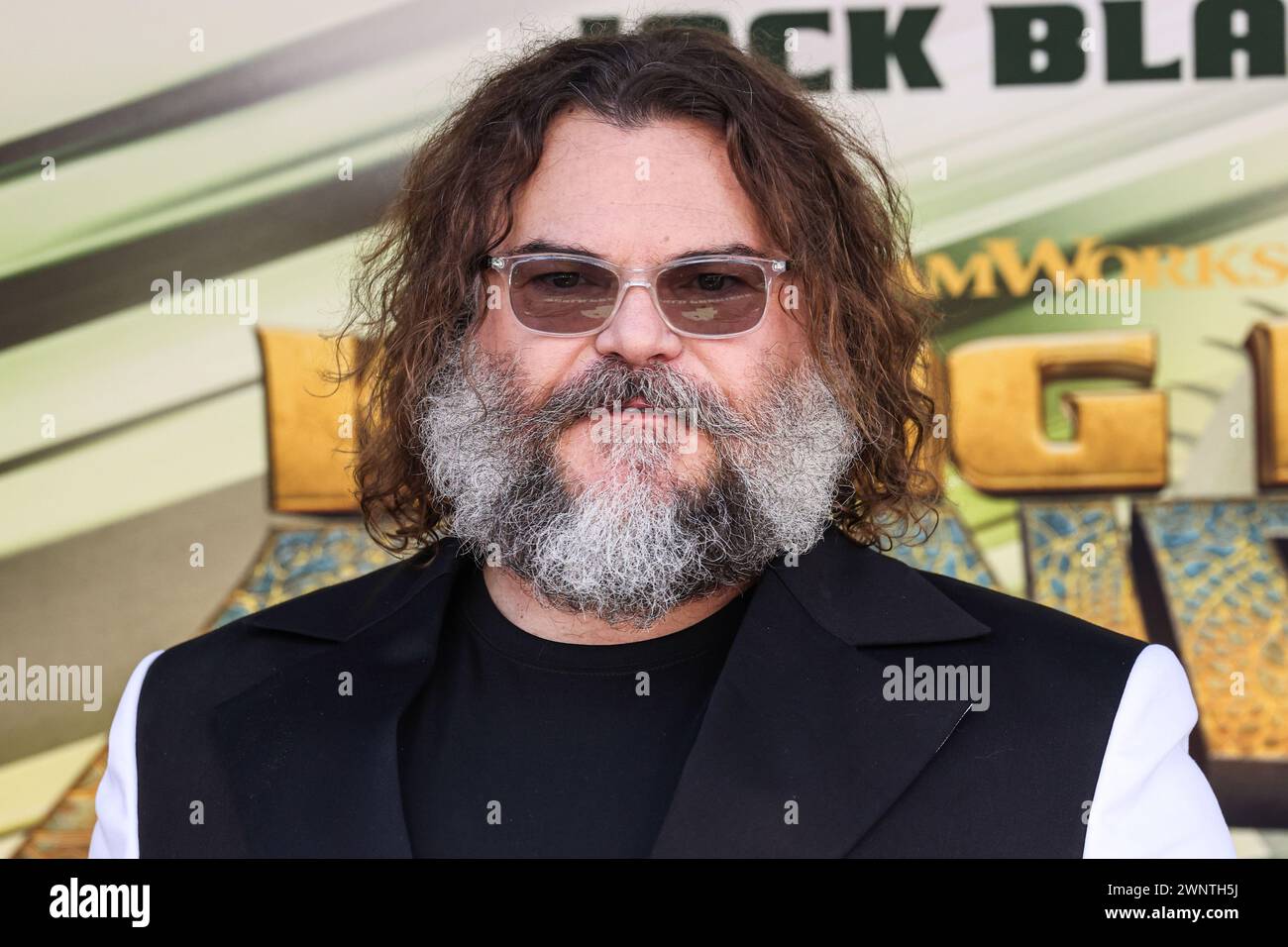 LOS ANGELES, CALIFORNIA, USA - MARCH 03: Jack Black arrives at the ...