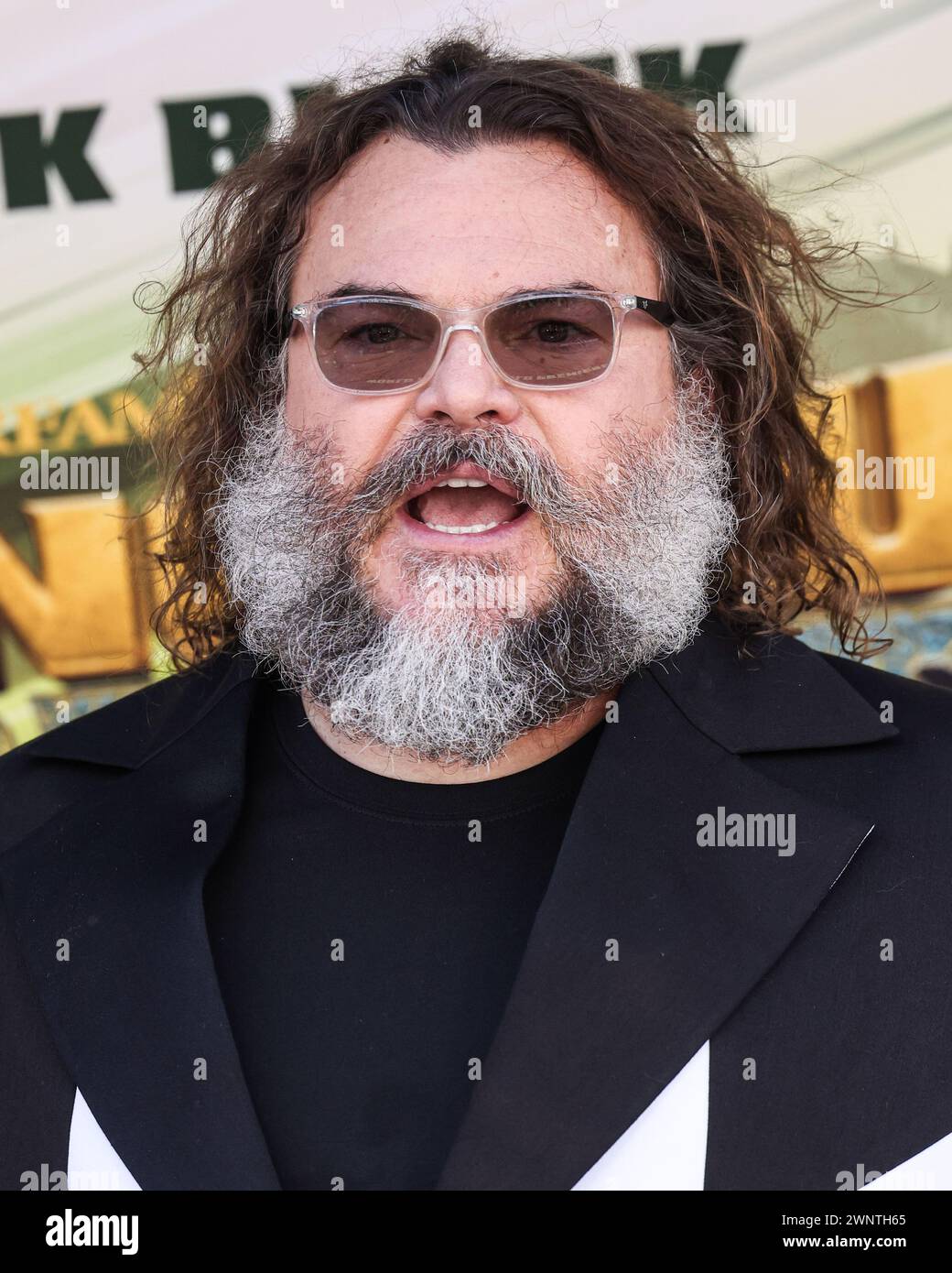 LOS ANGELES, CALIFORNIA, USA - MARCH 03: Jack Black arrives at the ...