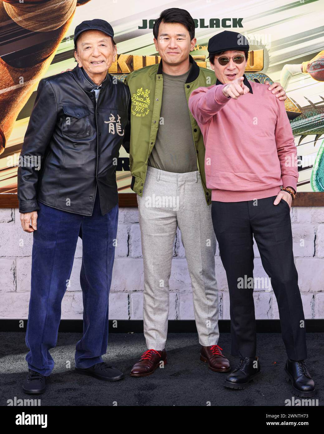 LOS ANGELES, CALIFORNIA, USA - MARCH 03: James Hong, Ronny Chieng and ...