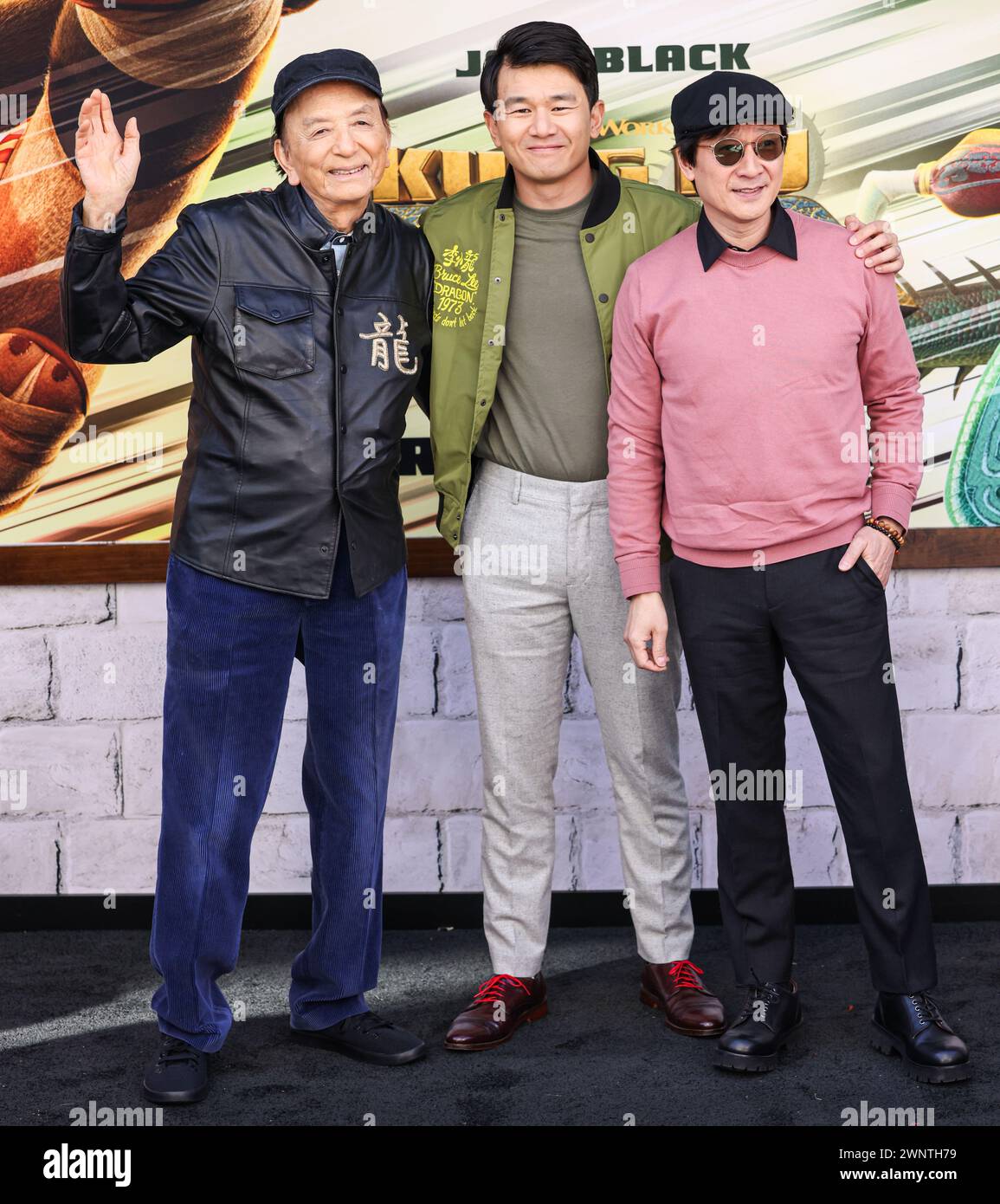 LOS ANGELES, CALIFORNIA, USA - MARCH 03: James Hong, Ronny Chieng and ...