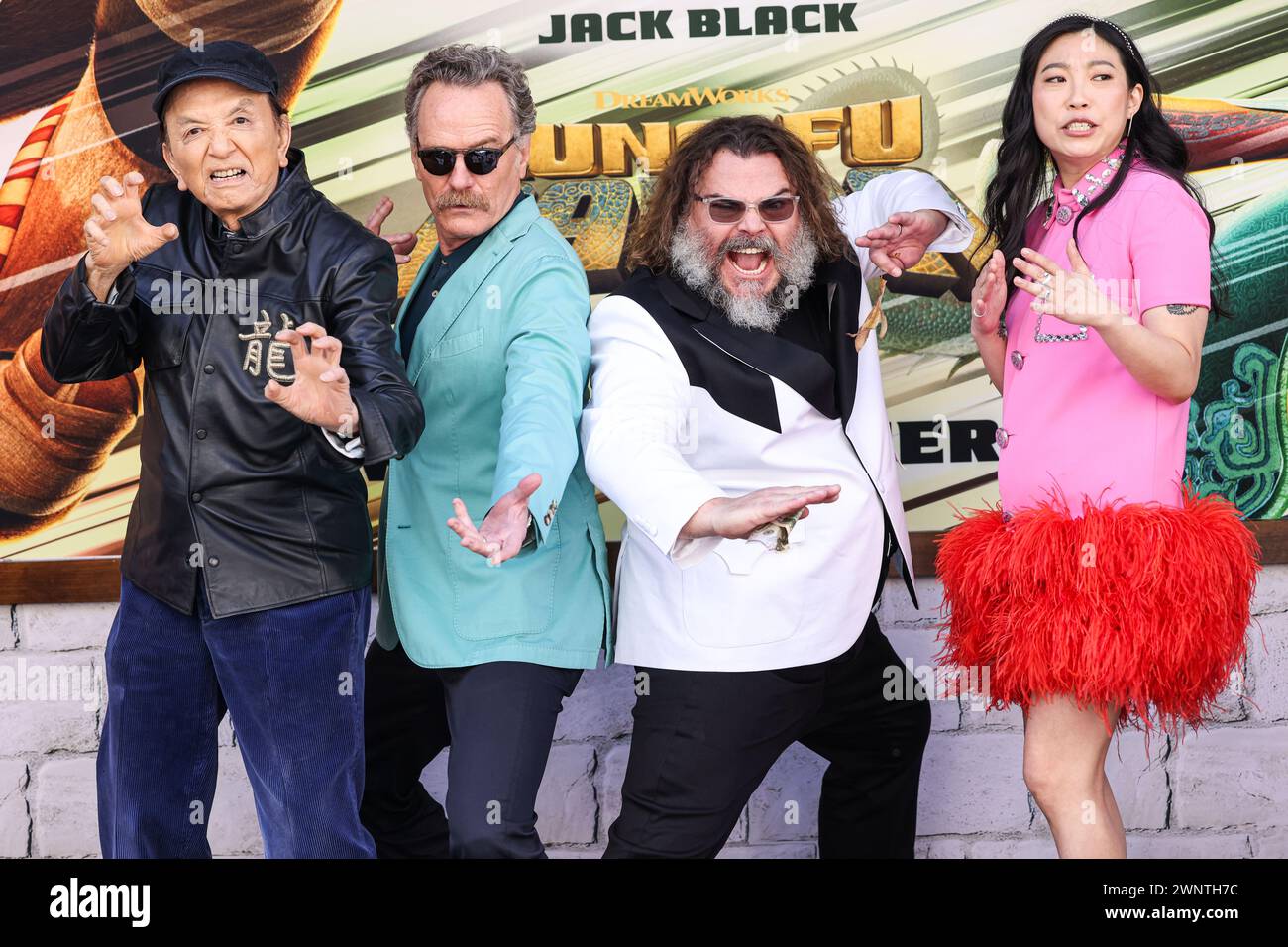 LOS ANGELES, CALIFORNIA, USA - MARCH 03: James Hong, Bryan Cranston ...