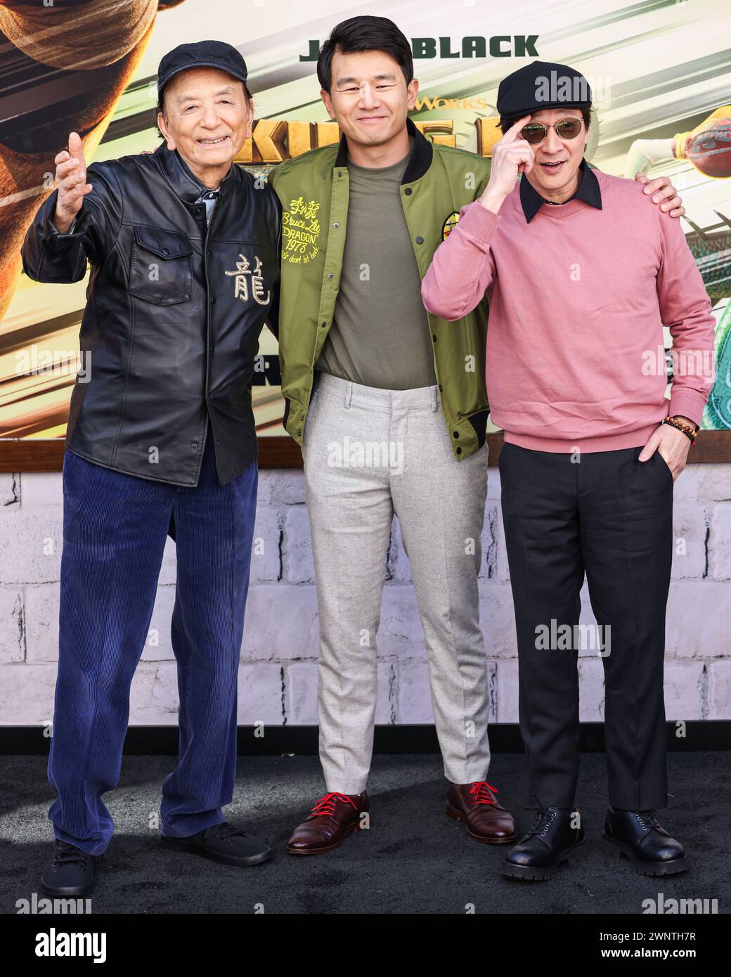 LOS ANGELES, CALIFORNIA, USA - MARCH 03: James Hong, Ronny Chieng and ...