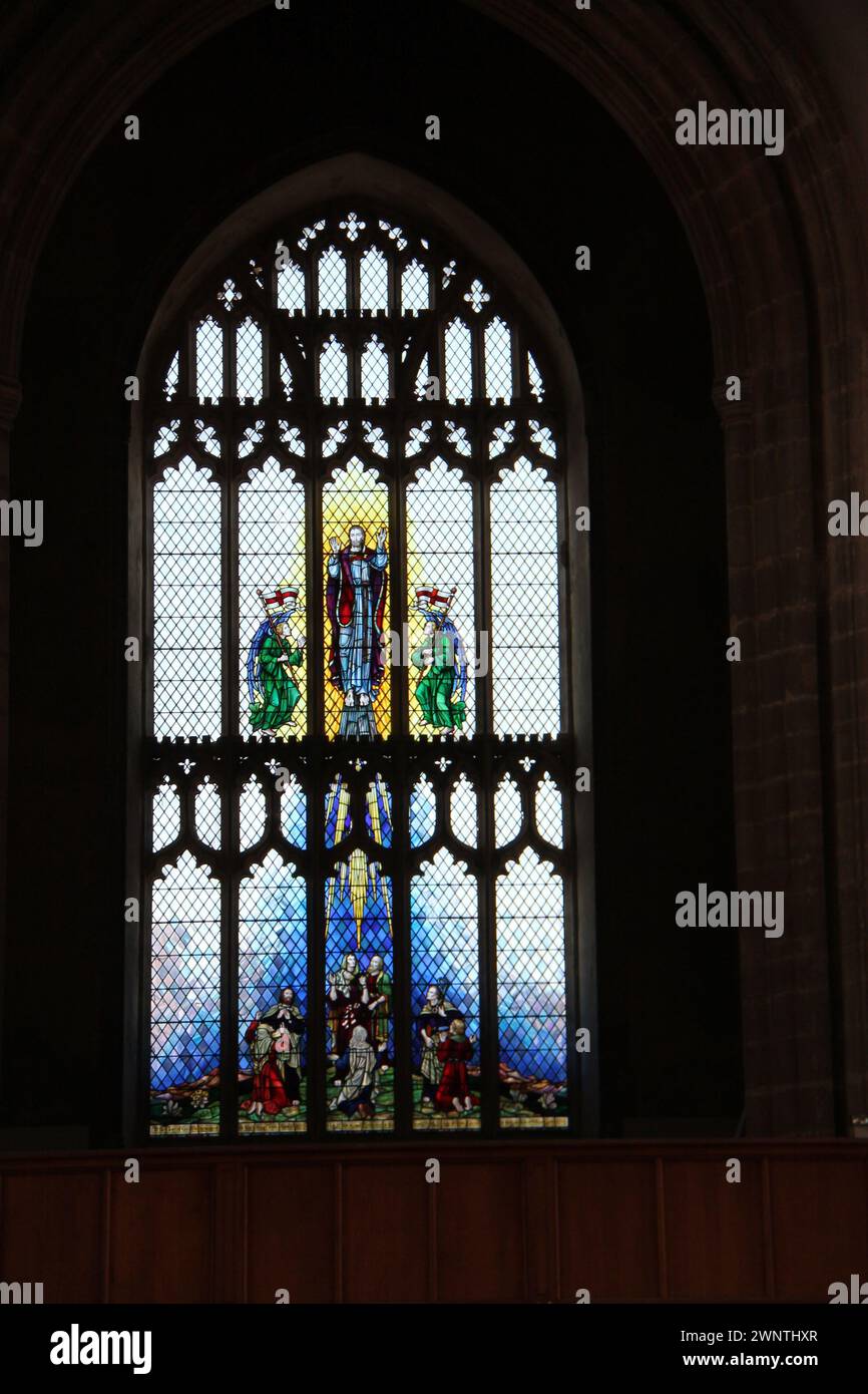 Ornate stained glass window display hi-res stock photography and images ...