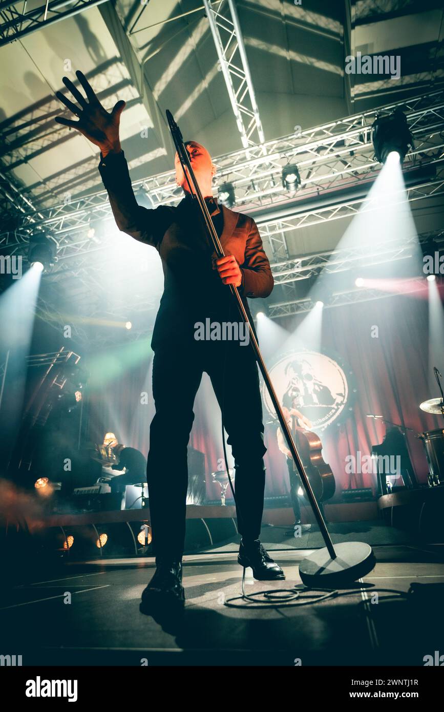 Malmo, Swede. 01st, March 2024. The Norwegian rock band Kaizers ...