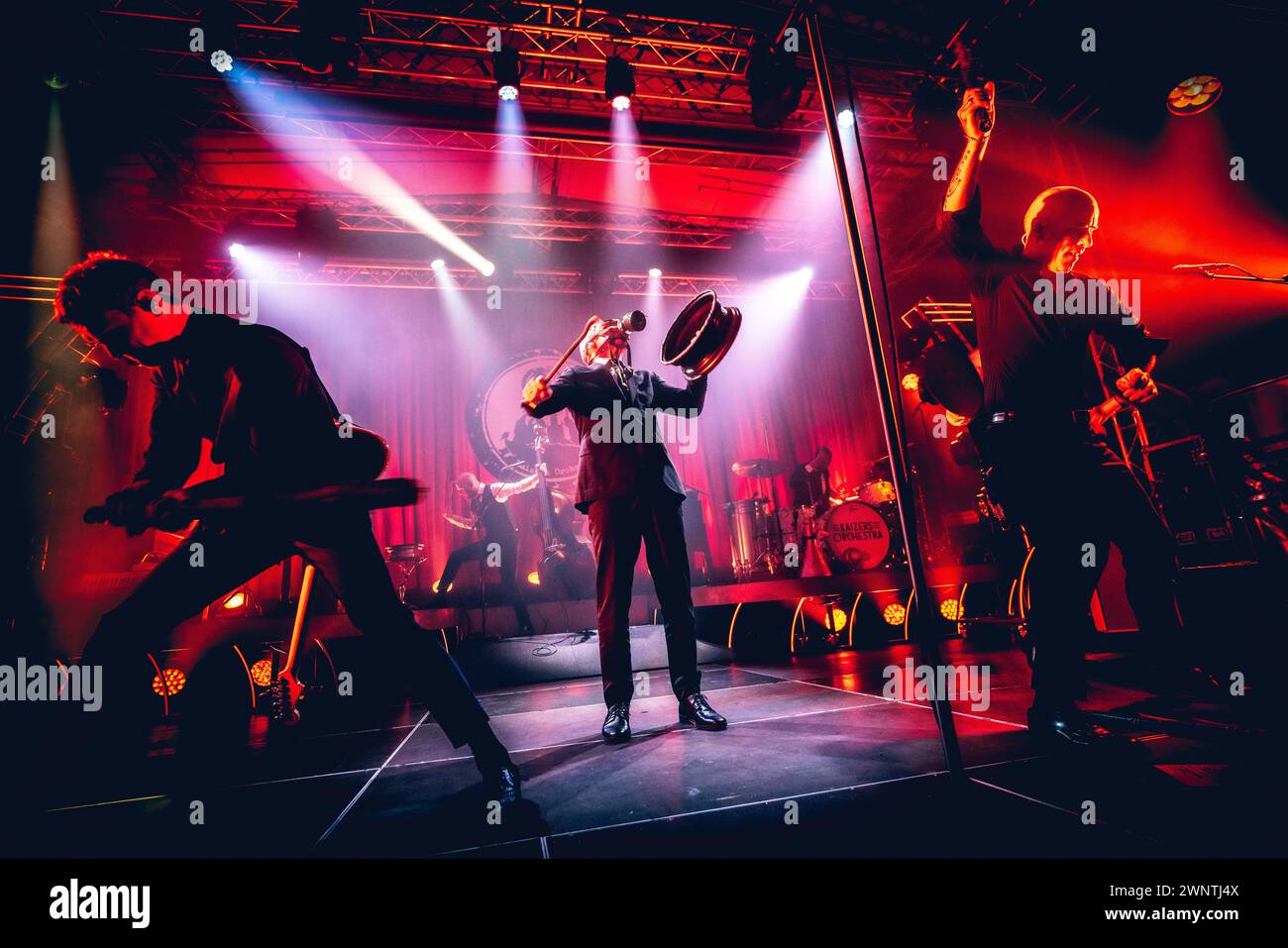 Malmo, Swede. 01st, March 2024. The Norwegian rock band Kaizers ...