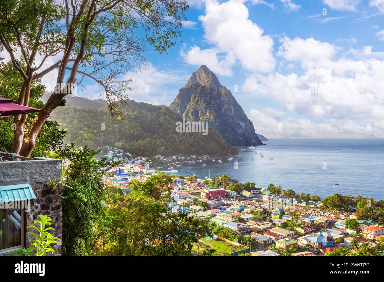 Saint Lucia, West Indies, Eastern Caribbean Stock Photo - Alamy