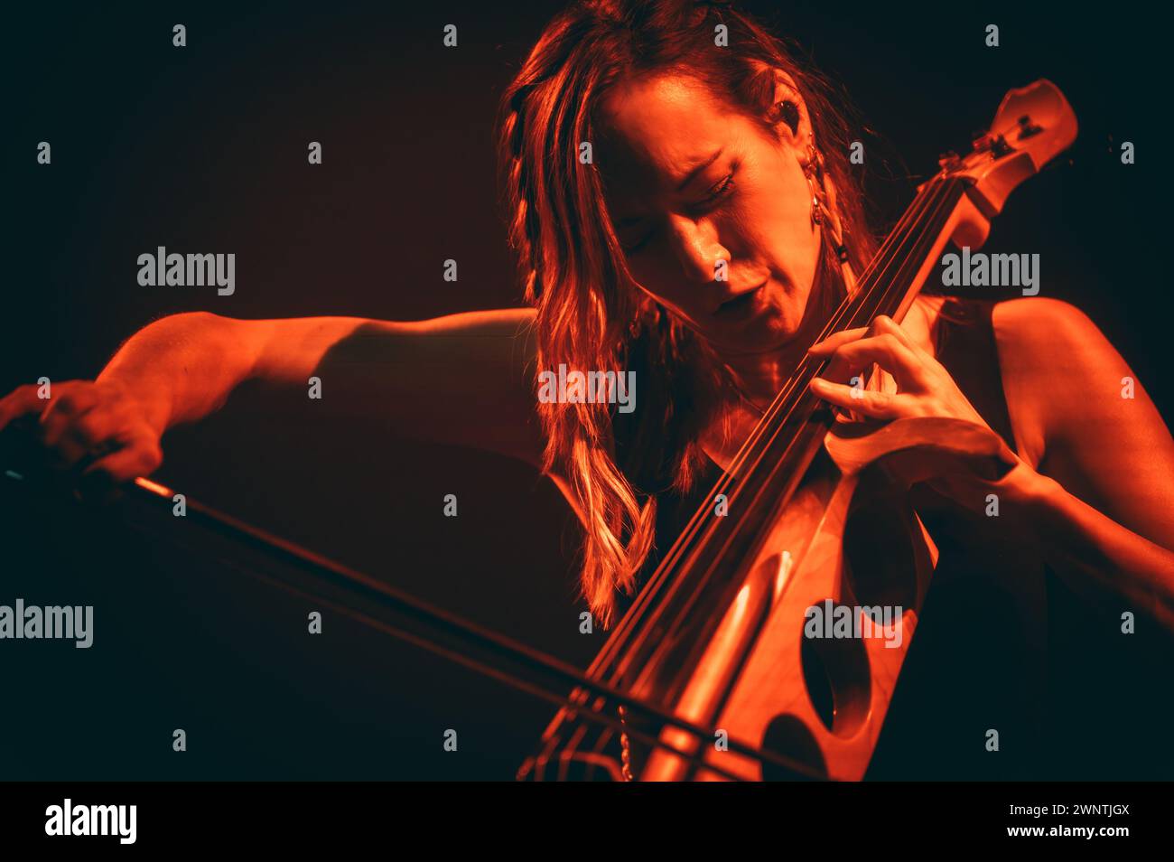 Copenhagen, Denmark. 02nd, March 2024. The British cellist and composer ...