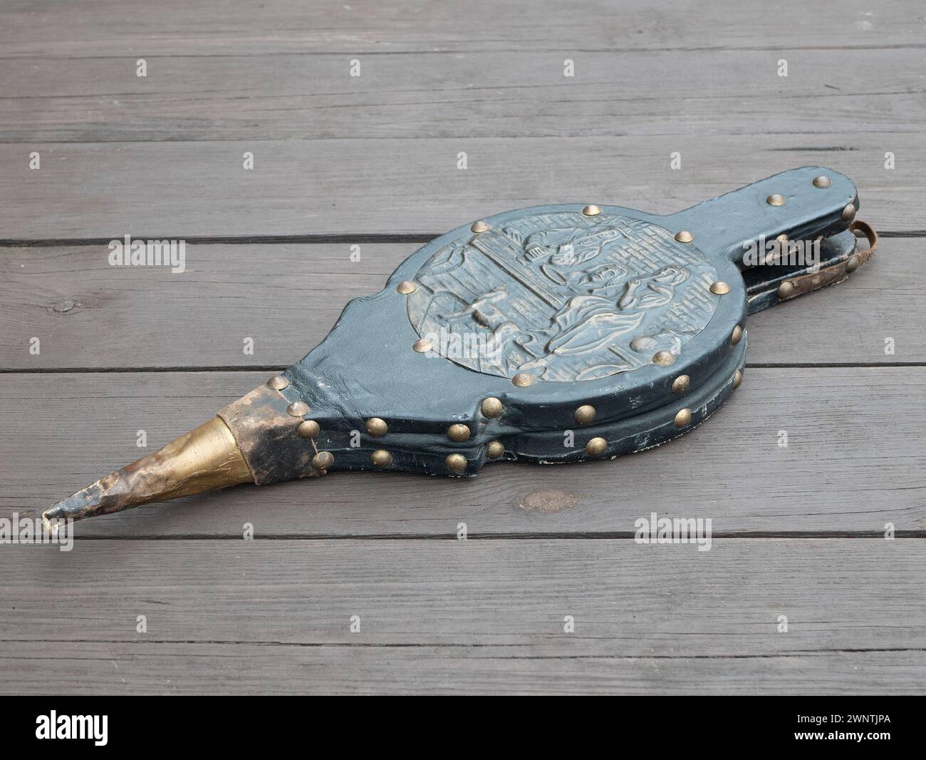 Bellows, handy fireplace tools that help to reignite the flames ...