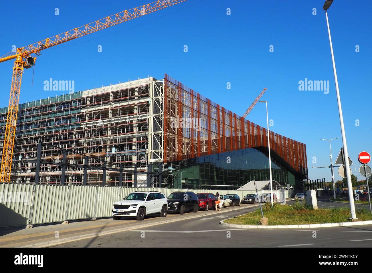 Belgrade, Serbia, September 9, 2023 joint-stock company Serbian ...