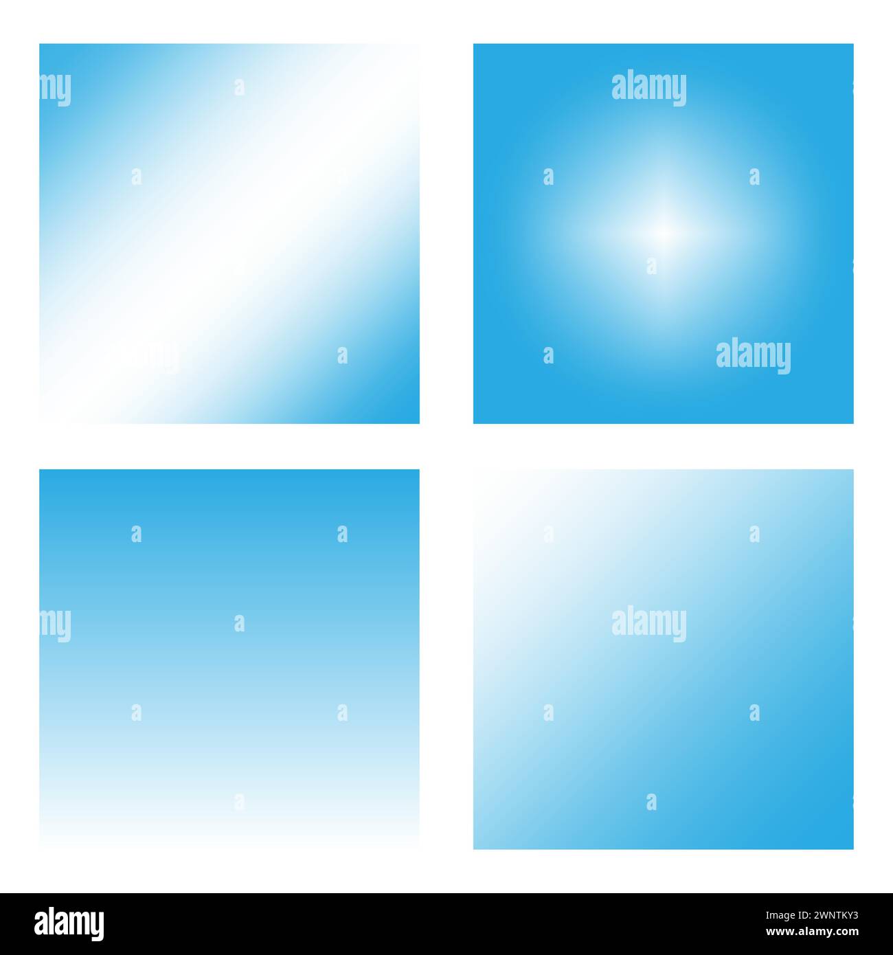 Gradient background simple light blue. Vector illustration. Eps 10 ...