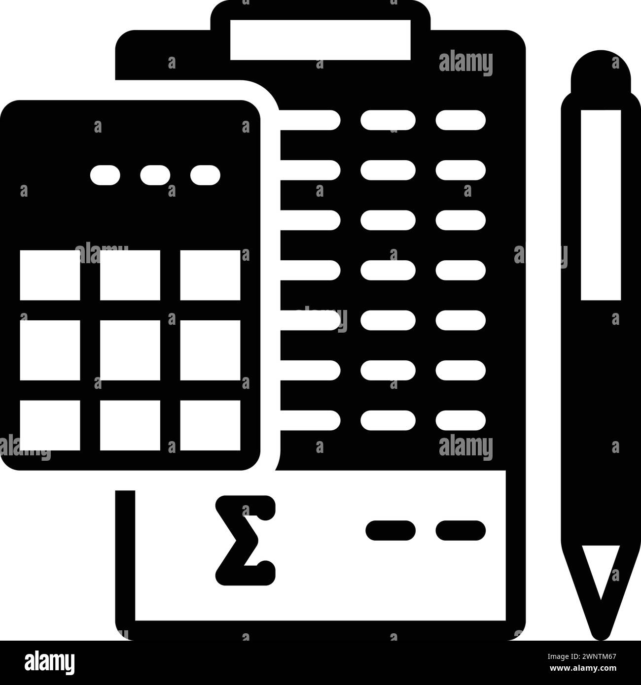 Icon for total,entire Stock Vector Image & Art - Alamy