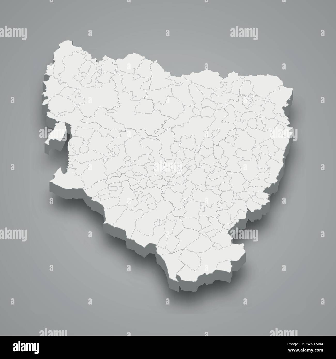 Map of huesca spain Black and White Stock Photos & Images - Alamy