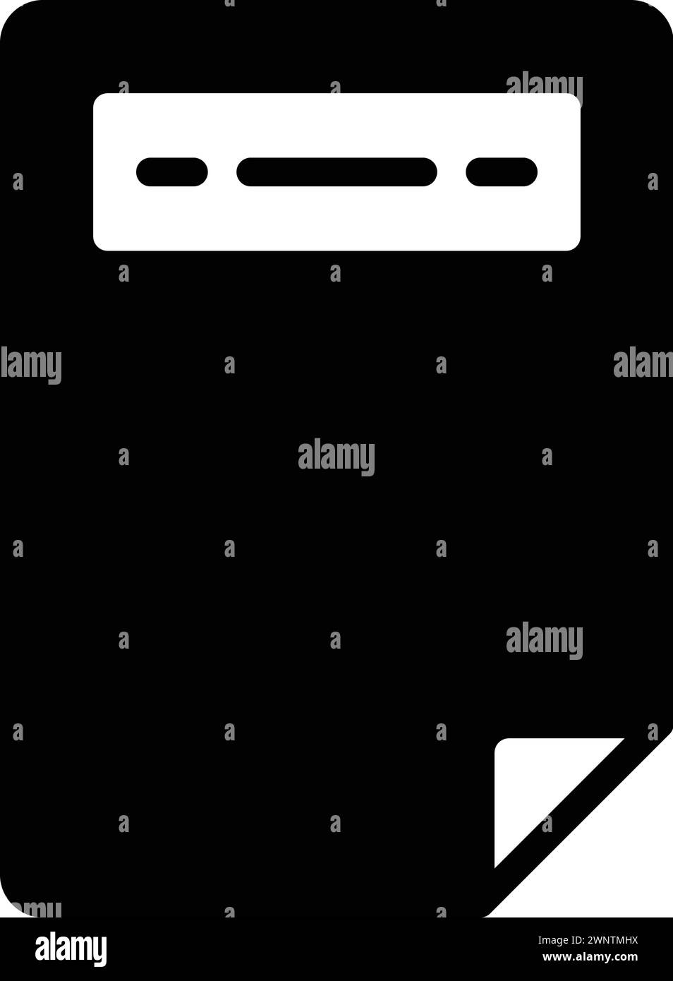 Icon for headers,information Stock Vector Image & Art - Alamy