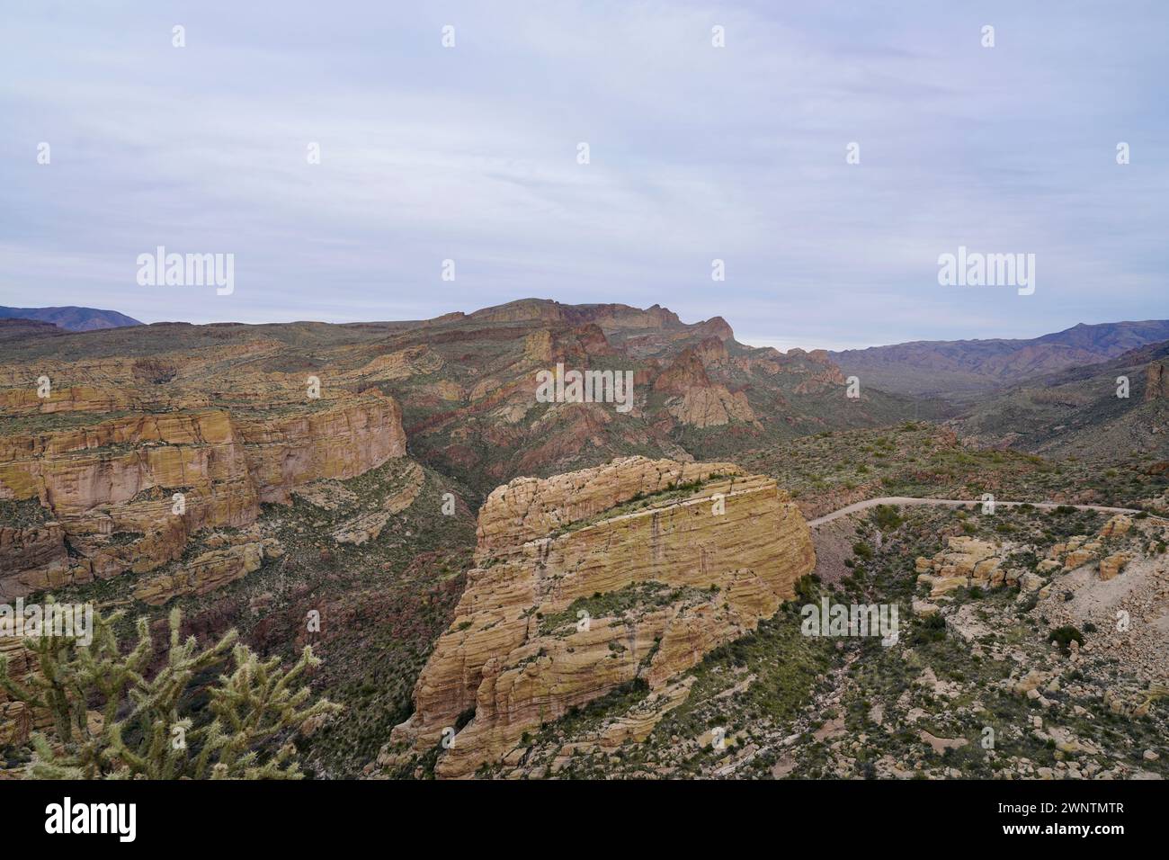 The rugged Superstition Wilderness, along Arizona's infamous, Apache ...