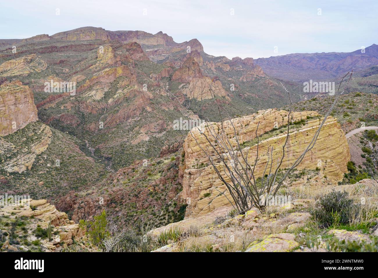 The rugged Superstition Wilderness, along Arizona's infamous, Apache ...