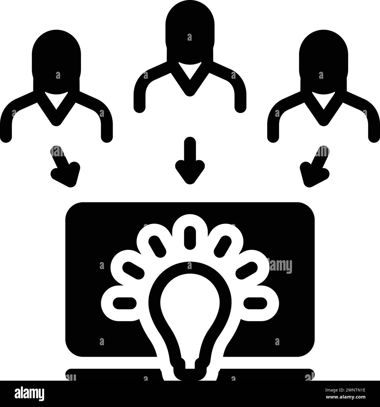 Icon for generated,starting Stock Vector Image & Art - Alamy