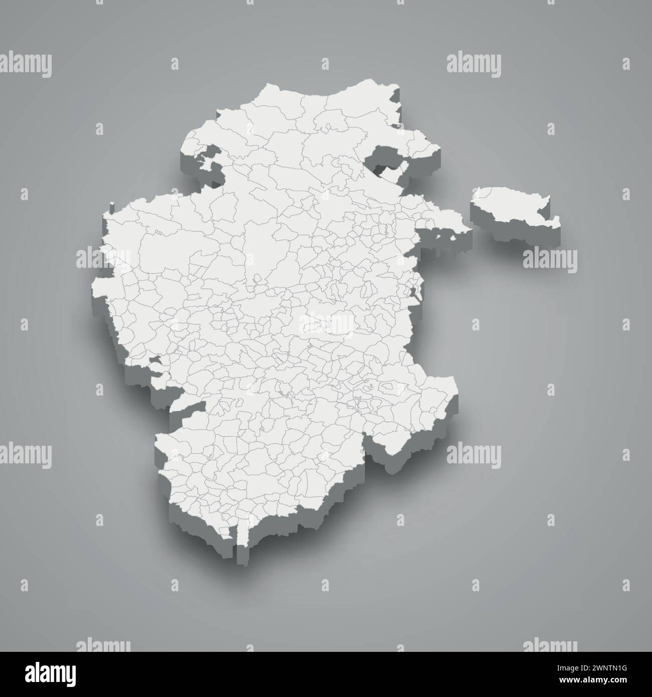 Map of burgos Stock Vector Images - Alamy