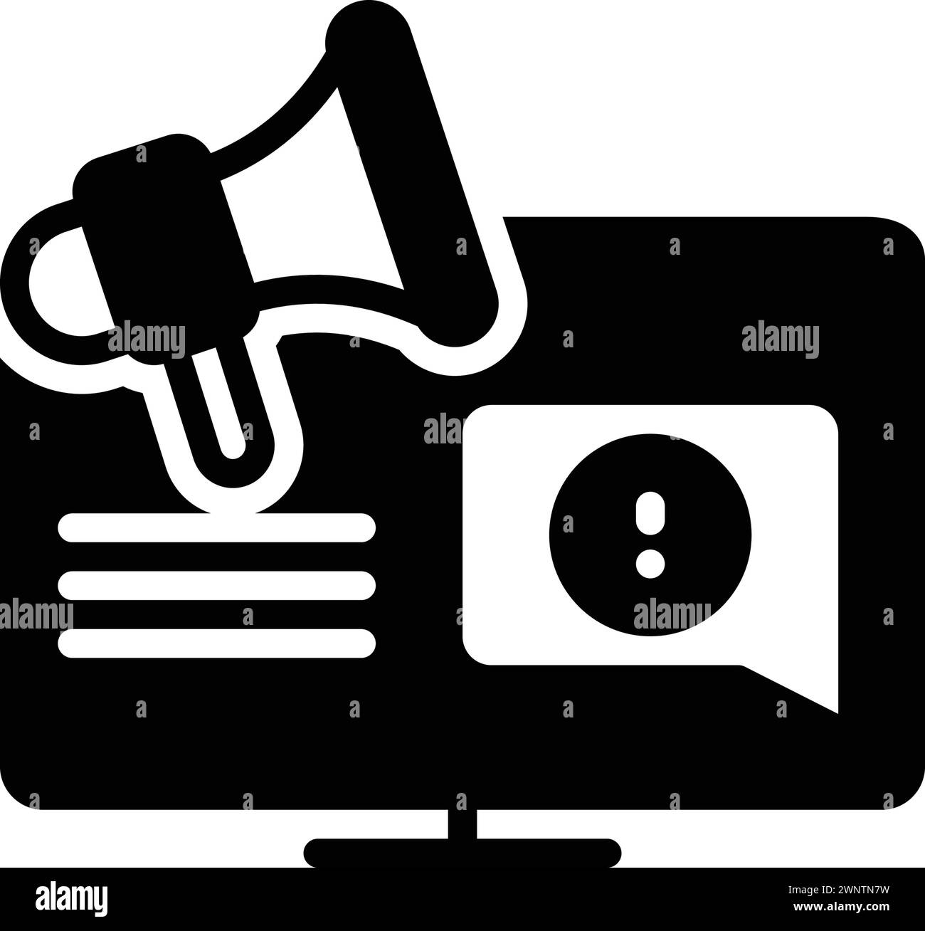 Icon for informed,suggested Stock Vector Image & Art - Alamy
