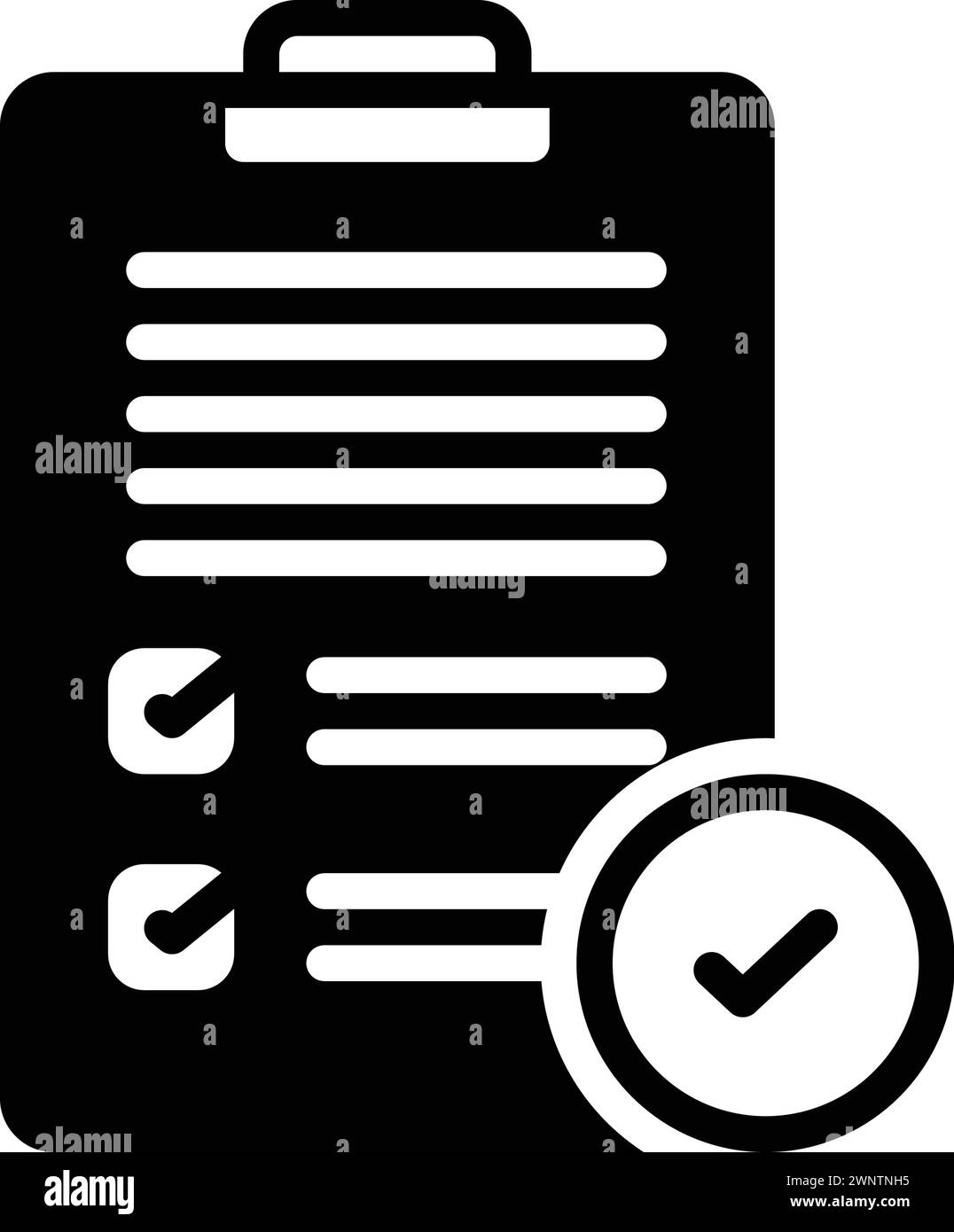 Passed icon Stock Vector Images - Alamy