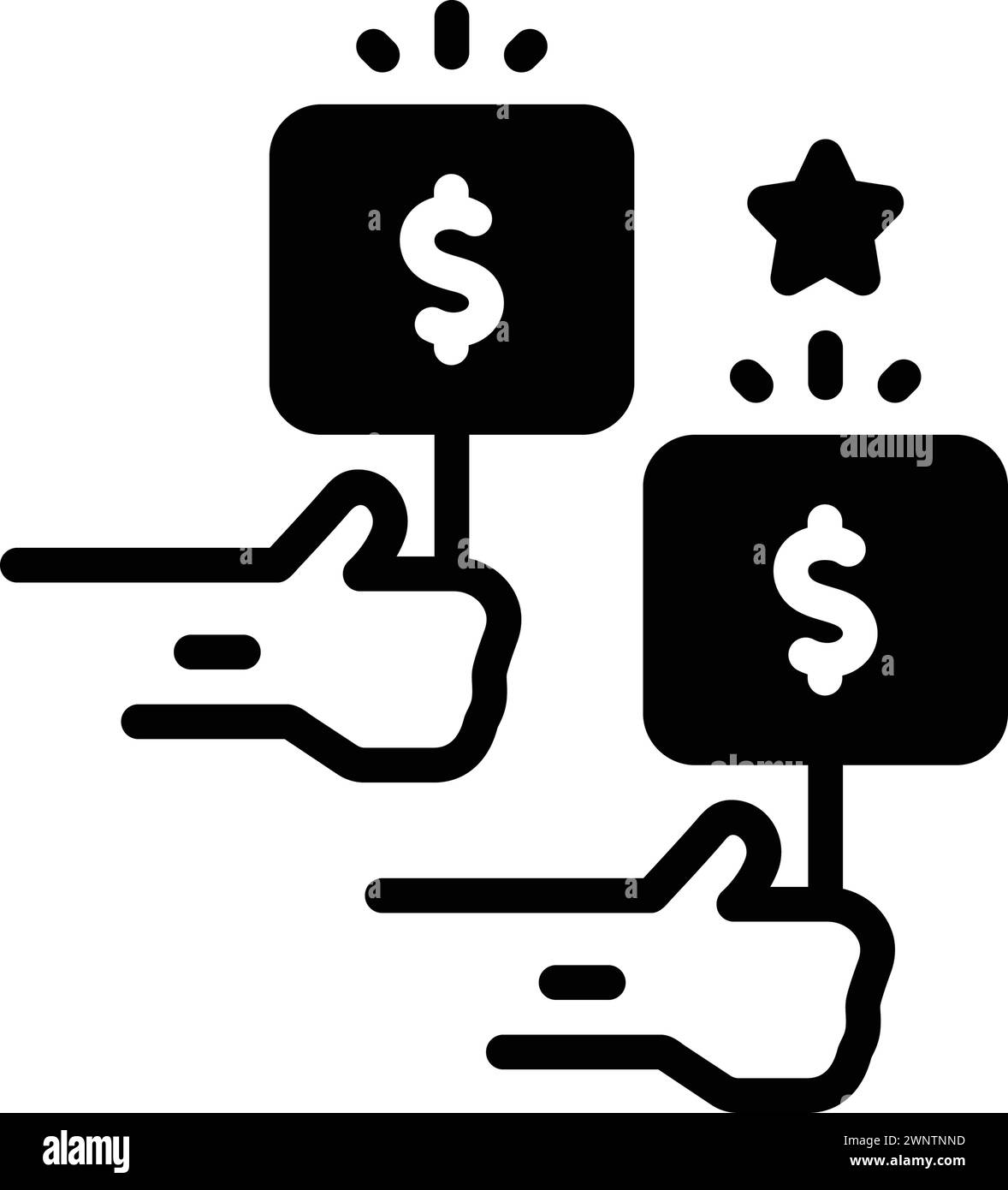 Icon for auctions,gravely Stock Vector Image & Art - Alamy