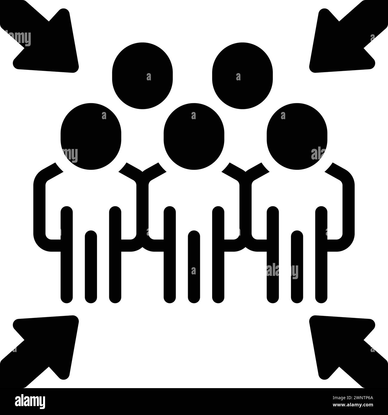 Icon for gather,congregate Stock Vector Image & Art - Alamy